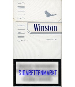 Winston White Super Slims Zigaretten - Kostenloser Versand. Günstiger ...